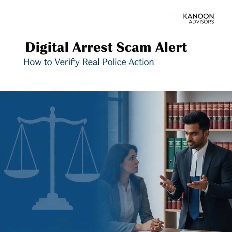 7 Red Flags of a Digital Arrest Scam & Your Legal Rights - The Kanoon ...