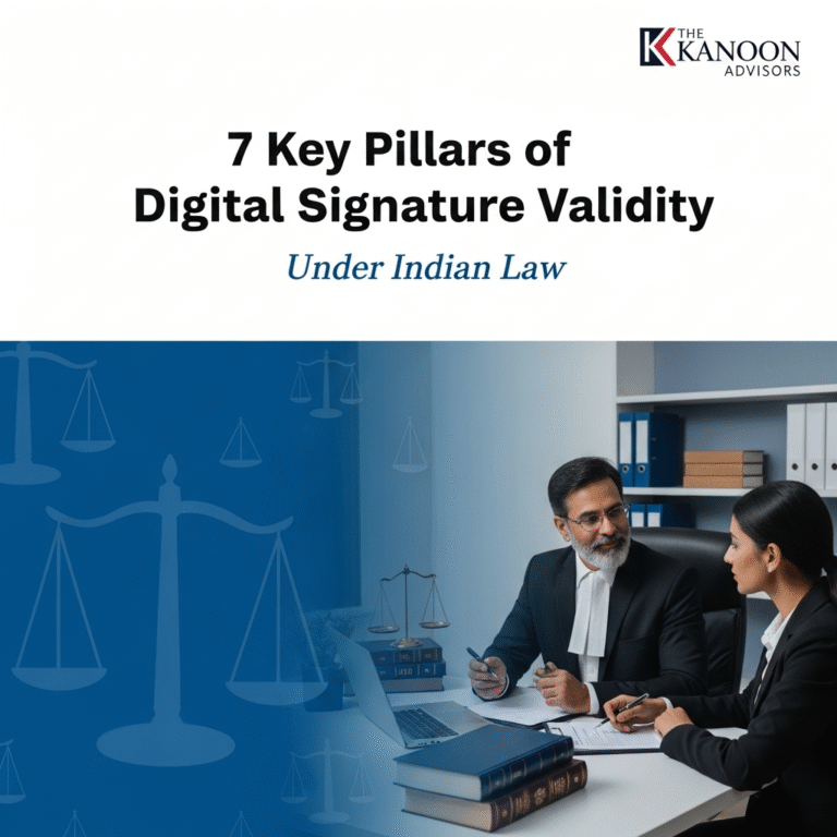 7 Key Pillars of Digital Signature Validity Under Indian Law - The ...